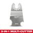 Milwaukee 2 in. Stainless Steel Universal Fit Rigid/Flex Scraper Multi ...