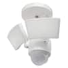 LM-1811-WH, 75-Watt, 1100 Lumens, 180-Degree, White, Motion Sensing ...