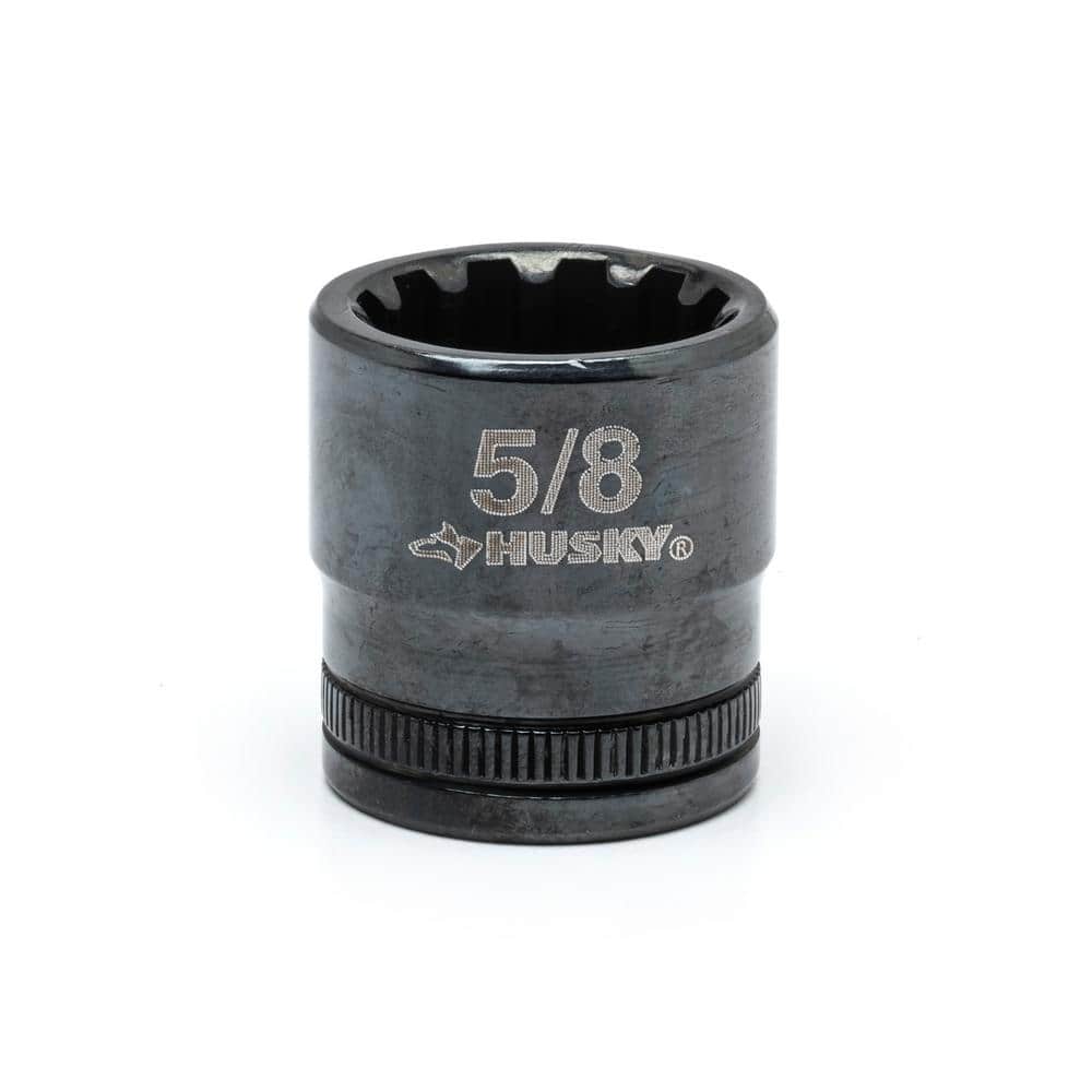 Husky 3/8 in. Drive 5/8 in. Knurl Grip Universal Socket H1003D58 - The ...