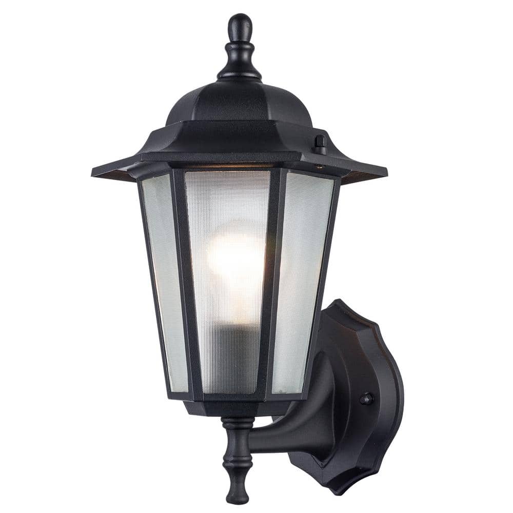 Reviews for Bel Air Lighting Alexander 1-Light Black Coach Outdoor Wall Light Fixture with ...