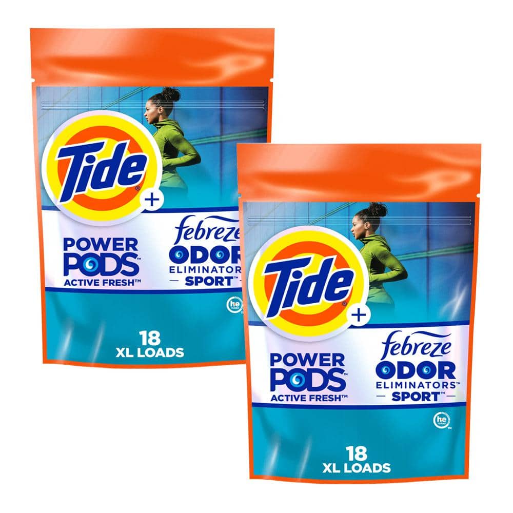 Tide Febreze Odor Eliminators Sport Active Fresh Scent Laundry ...
