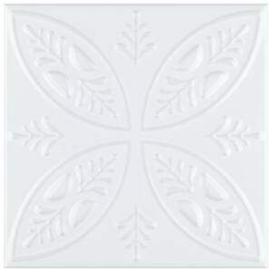 8x8 - White - Ceramic Tile - Tile - The Home Depot
