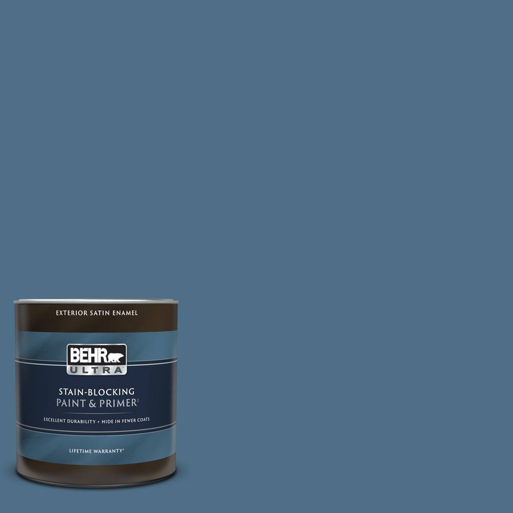 Reviews for BEHR ULTRA 1 qt. #S500-6 Shipyard Satin Enamel Exterior ...