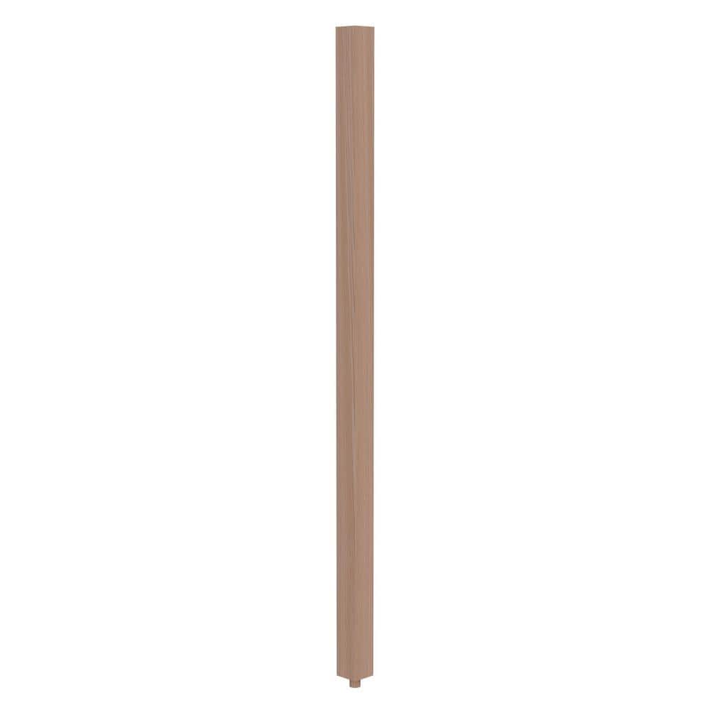 EVERMARK Stair Parts 43 in. x 1-3/4 in. 5360 Unfinished Red Oak Full ...