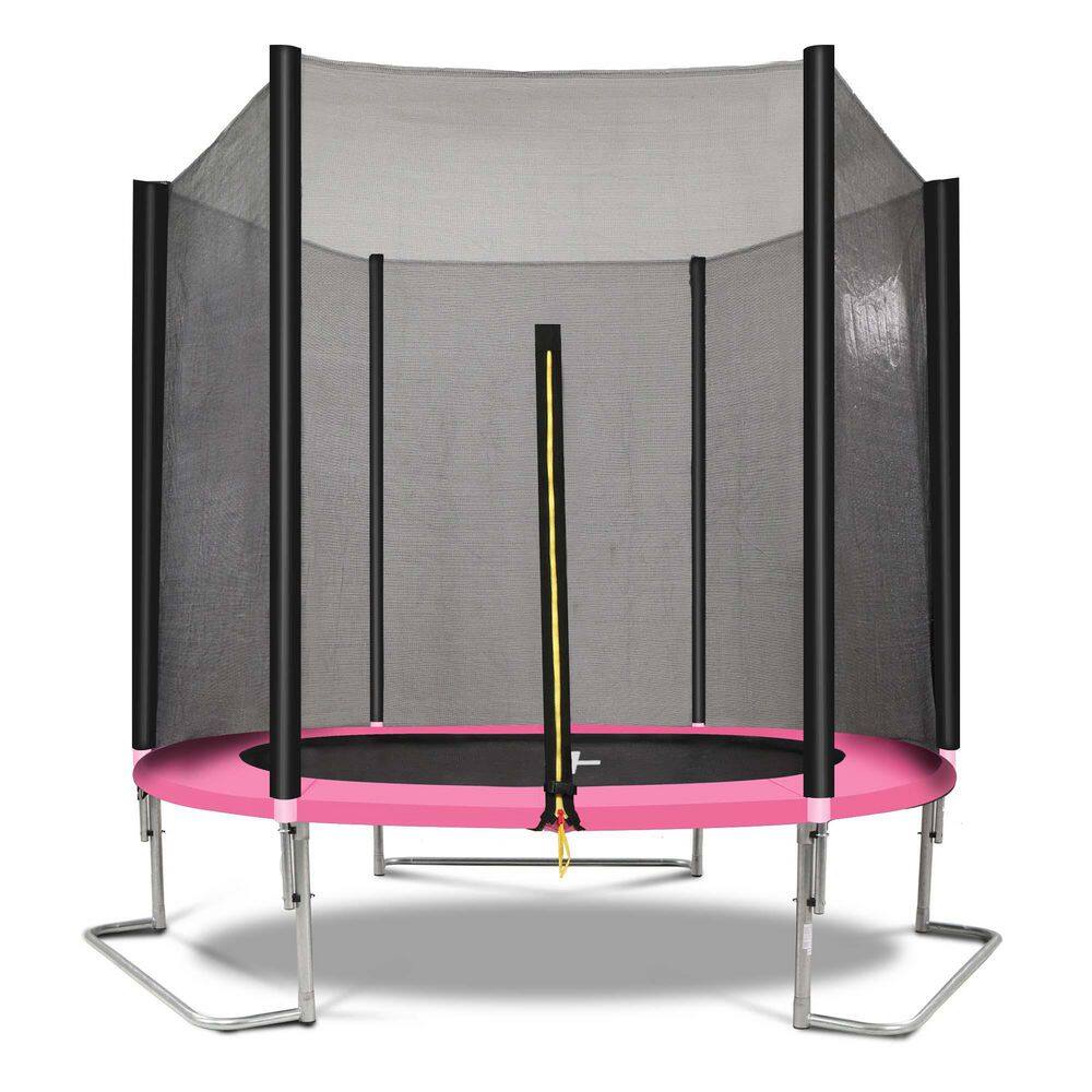 SUNRINX FLIPZA 8 ft. Trampoline with Enclosure Net SRHWBC0201 - The ...