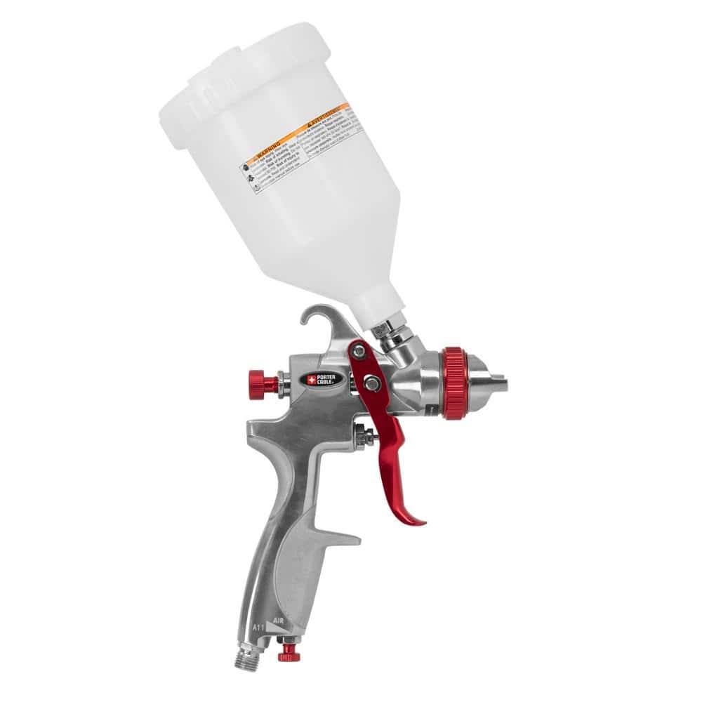 Porter-Cable 20 Oz. MAX PSI 40, Gravity Feed Spray Gun PXCM010-0035 ...