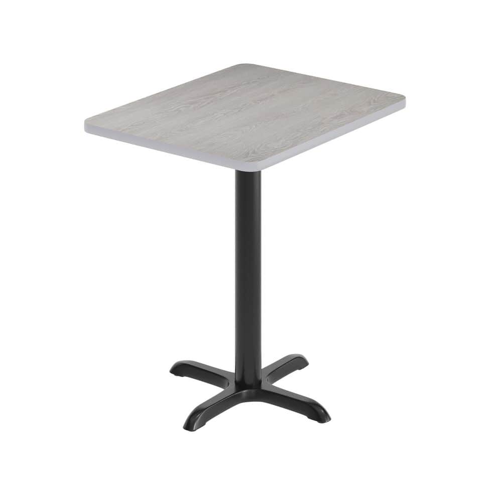Carnegy Avenue Graniss Classic Gray Wood Laminate 24 in. Trestle Dining ...