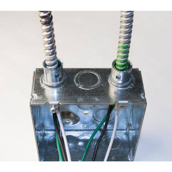 Mc Cable RACO 2611B2 Duplex Connectors - 2-Pack For Flex And Armored (3 ...