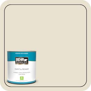 BEHR ULTRA 5 gal. #BXC-11 Ibis Satin Enamel Exterior Paint & Primer ...