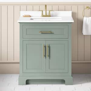 Home Decorators Collection Doveton 30 in. Single Sink Freestanding ...