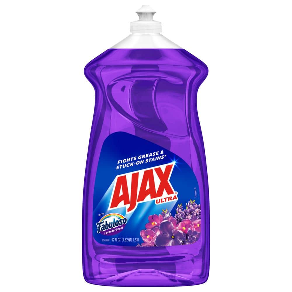 Ajax Ultra Deep Cleaning Action 52 oz. Fabuloso Lavender Scent Liquid ...