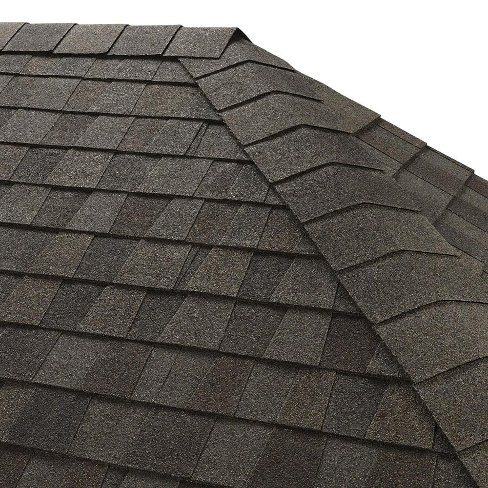 GAF Seal-A-Ridge Appalachian Sky Hip and Ridge Cap Roofing Shingles (25 ...