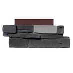 ADORN 18 in. x 6 in. Ledgestone Northern Gray Stone Veneer Siding ...