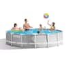 Intex 14 ft. x 42 in. Prism Frame Above Ground Swimming Pool Set with ...