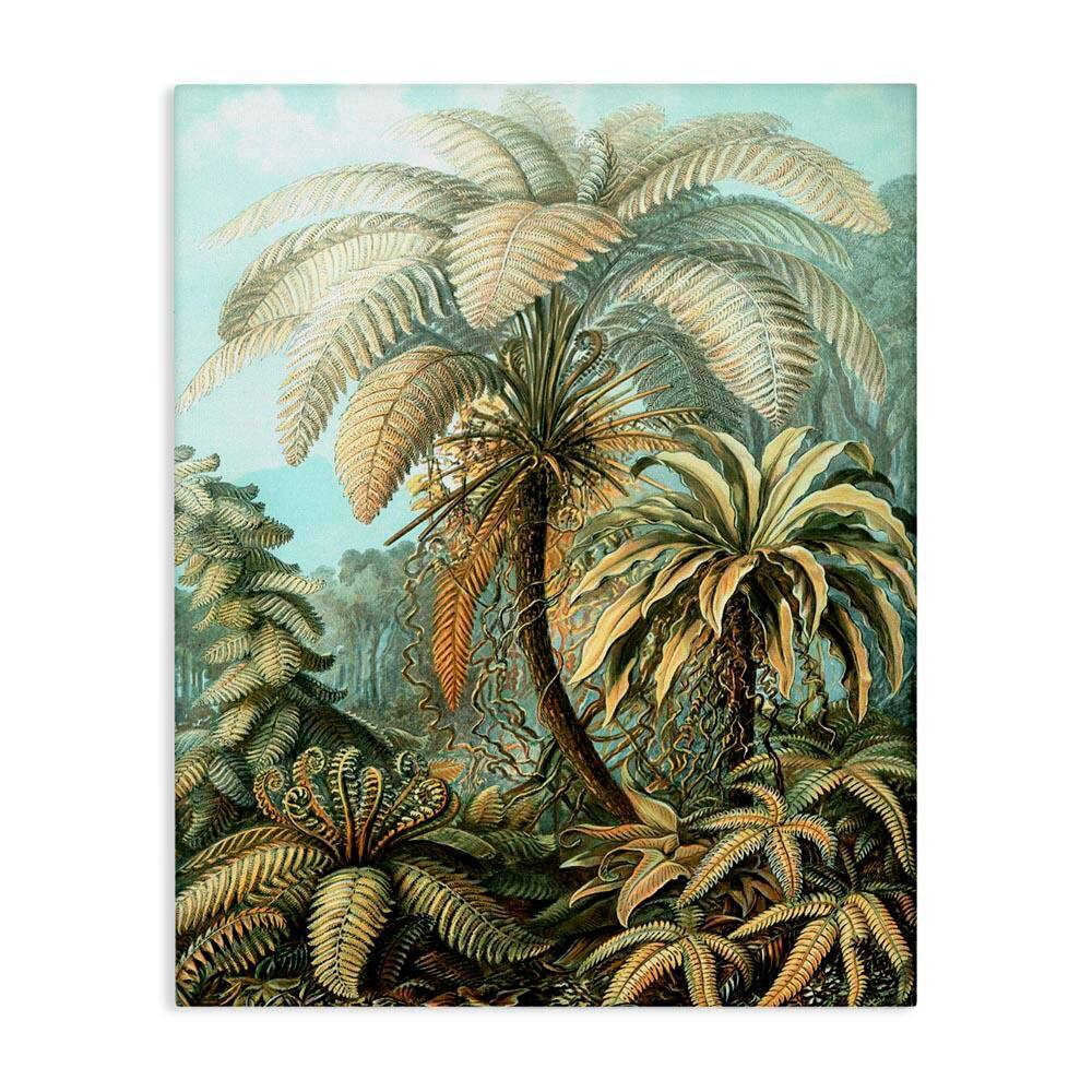 Stupell Industries Detailed Palm Tree Leaves by Graffi tee Studios ...