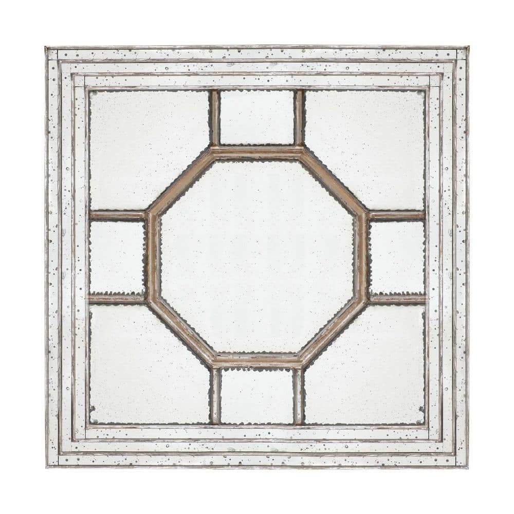 48 in. x 48 in. x 3 in. Distinctive Irving Decorative Square Wall ...
