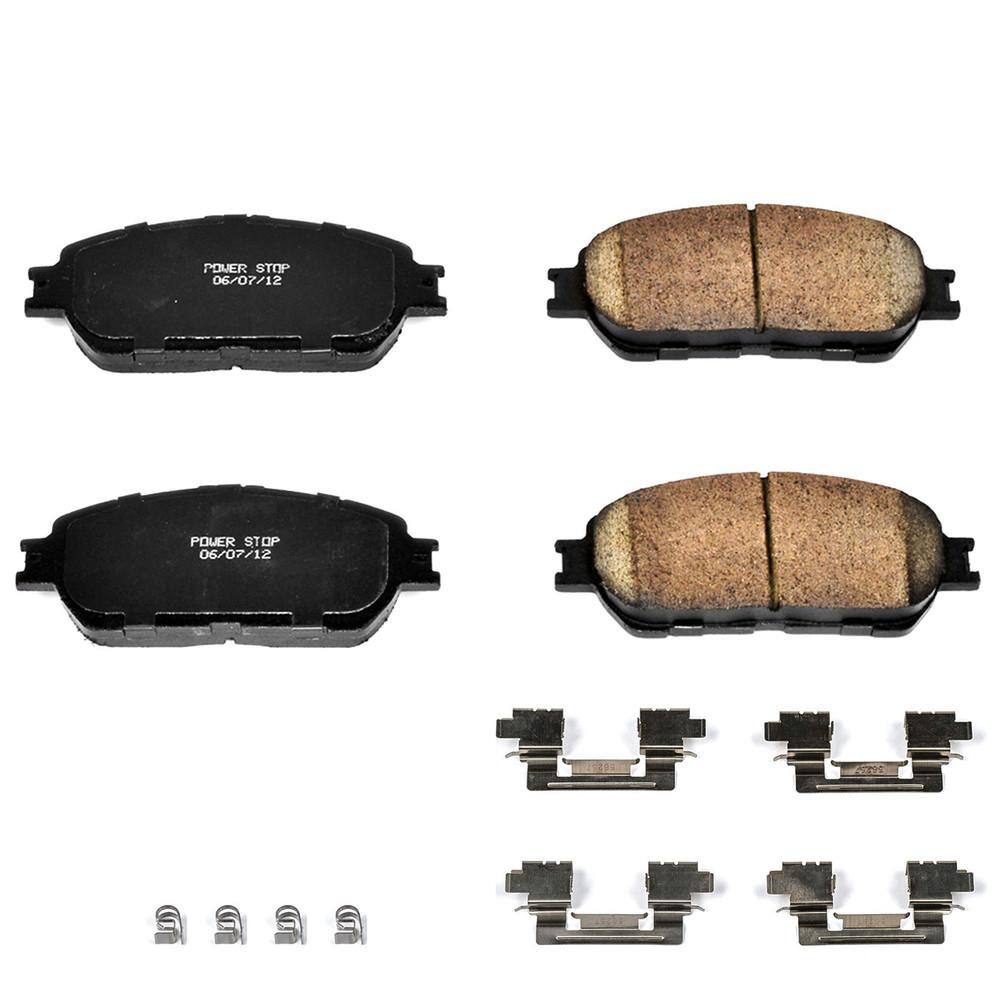 Power Stop Disc Brake Pad Set 17-906 - The Home Depot