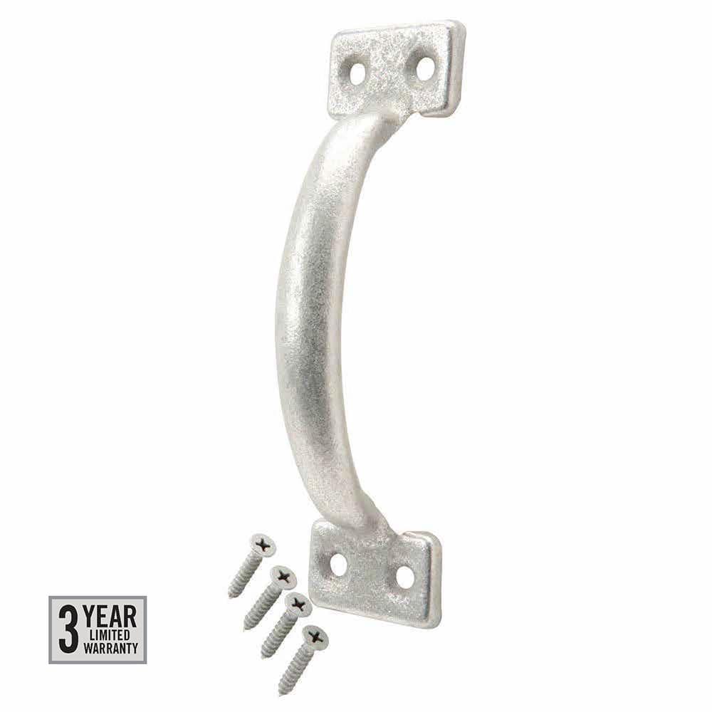 Everbilt 6-1/2 in. Galvanized Door Pull 33584 - The Home Depot