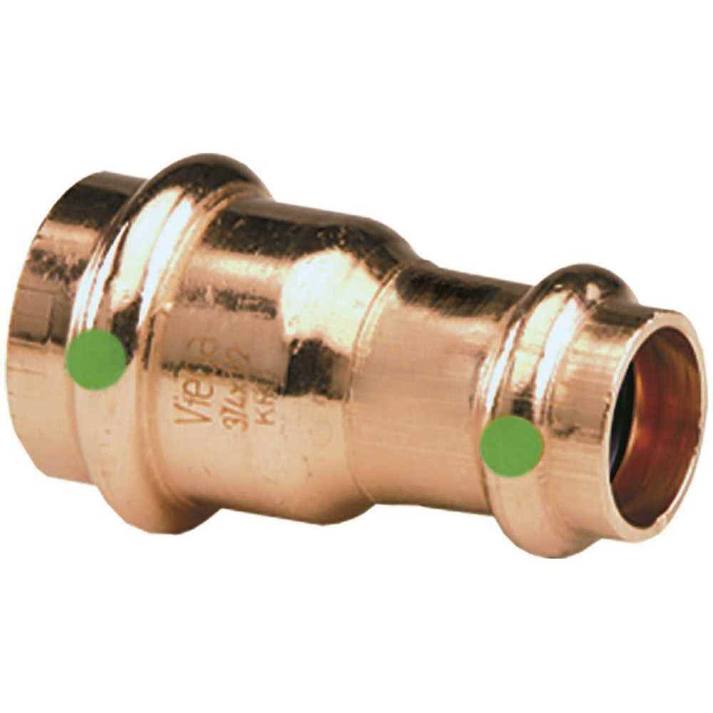 Viega ProPress 2 in. x 1-1/4 in. Press Copper Reducer 22328 - The Home ...