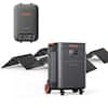 Jackery 7200-W/14400-W Peak Solar Generator 5000-Plus Push Button Start ...