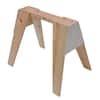 Signature Development 24 in. W x 29 in. H Wooden Sawhorse 378739 - The ...