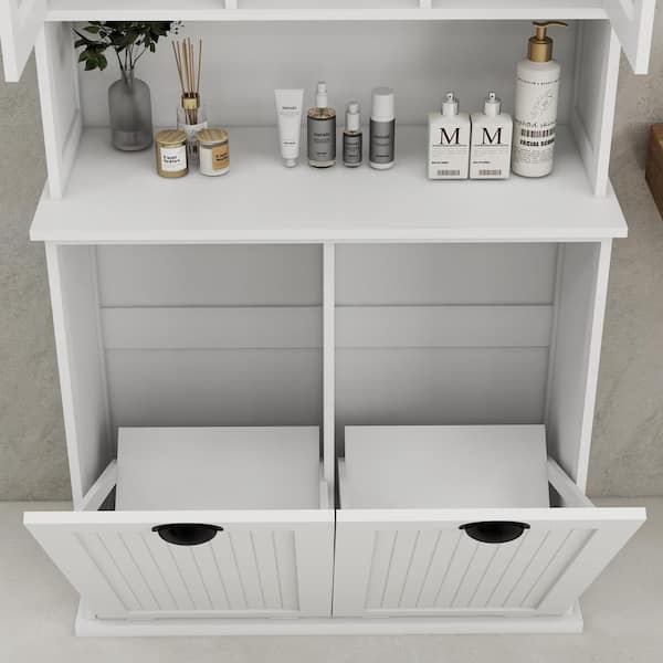 Linen shelving unit store