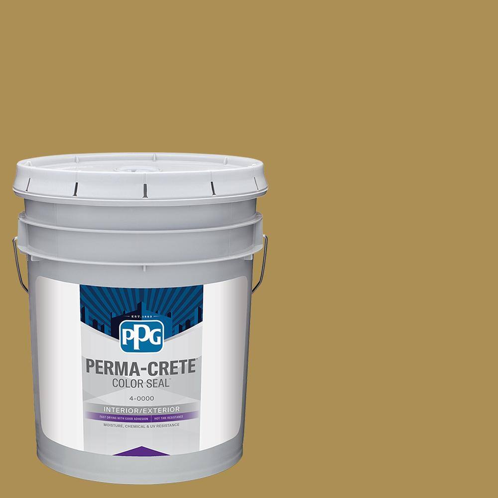 Perma-Crete Color Seal 5 gal. PPG12-24 Gathering Field Satin Interior ...