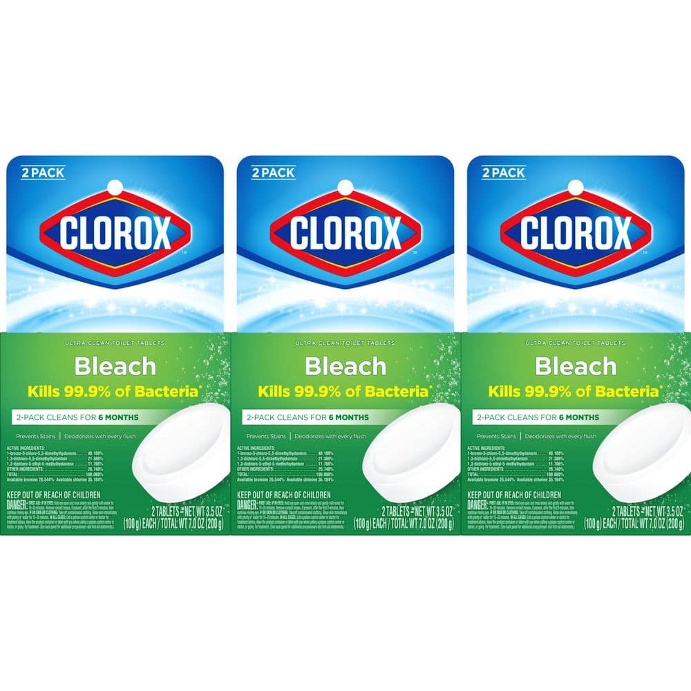 Reviews for Clorox Ultra Clean Toilet Bowl Cleaners Tablets, 3.5 oz ...