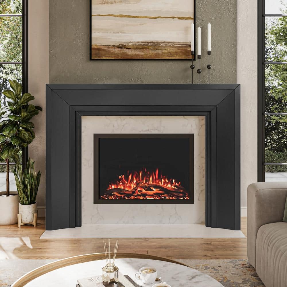 Modern Ember Everly 72 in. x 54 in. Overall Dims Full Surround ...
