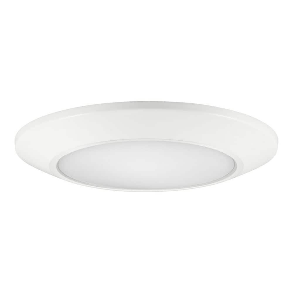 Commercial Electric 1-Pack 6 in. LED Surface Mount Downlight Flush ...