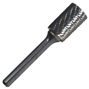 Drill America 1/4 in. x 1 in. Cylindrical Radius End Solid Carbide Burr ...