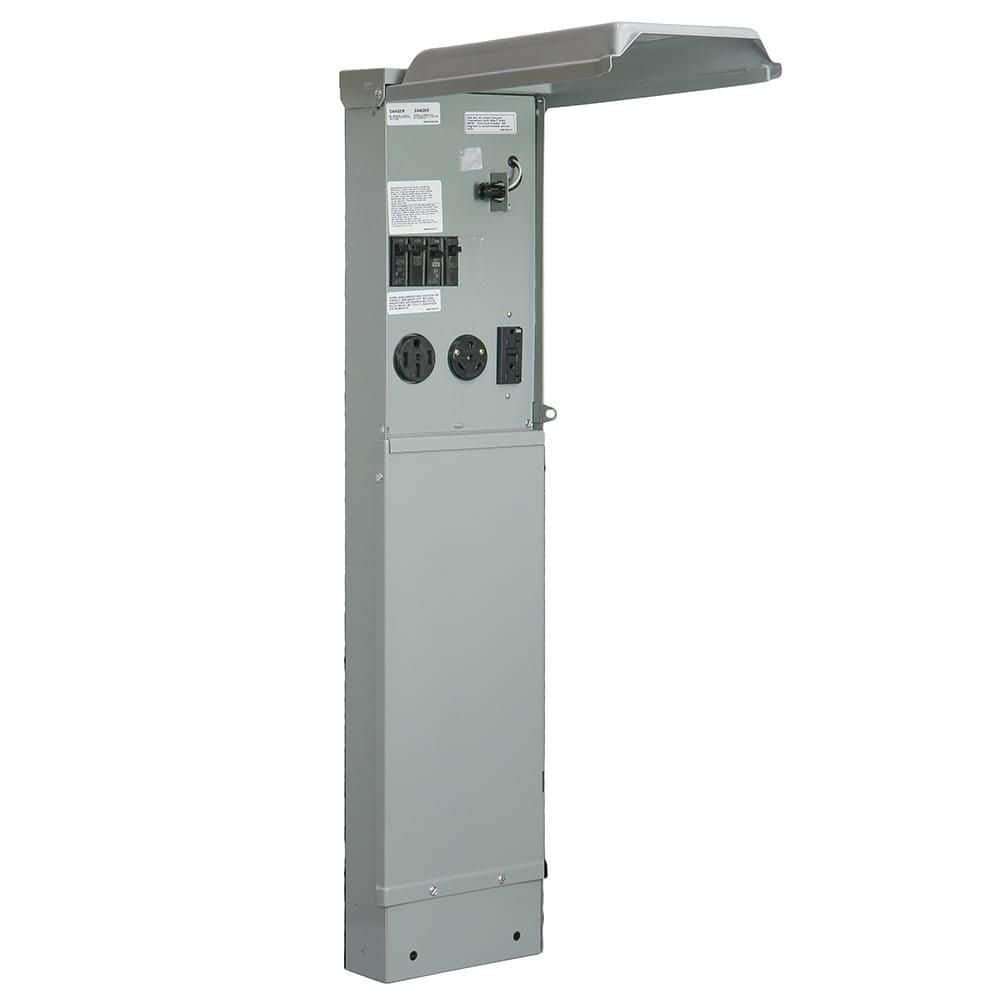 Midwest Electric Products 100 Amp 5-Space 10-Circuit Lighted Single ...