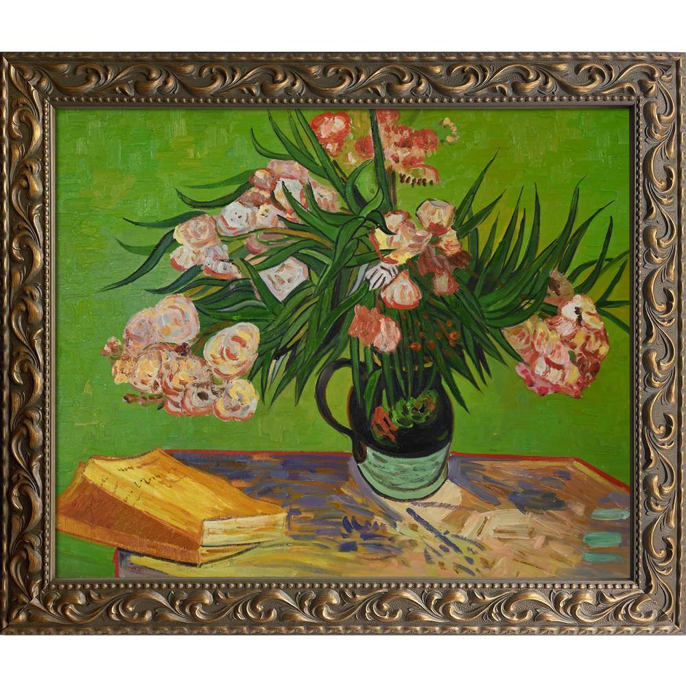 LA PASTICHE Majolica Jar with Branches of Oleander, 1888 Vincent Van ...
