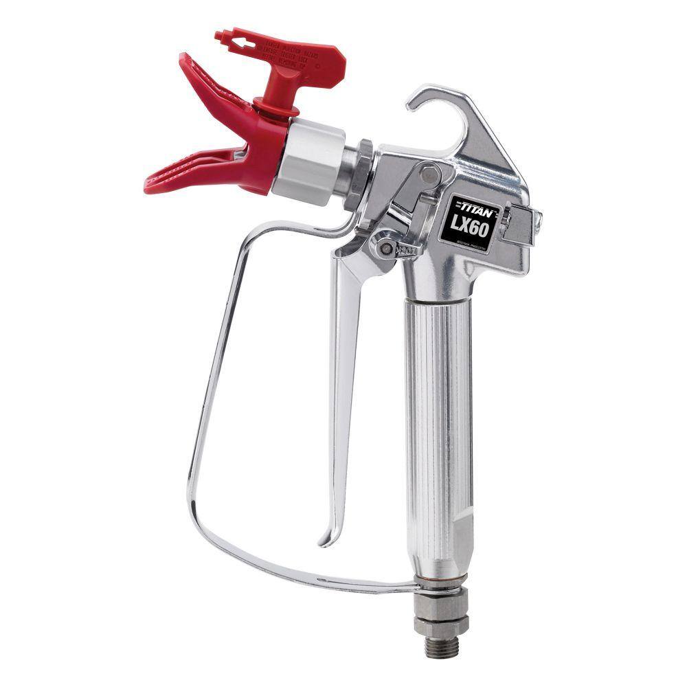 TITAN LX60 Airless Spray Gun with Tip 0516719 - The Home Depot