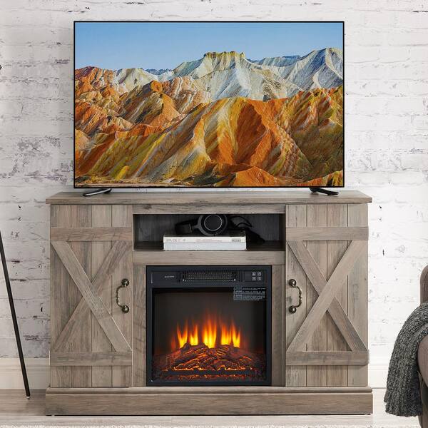 ToolCat 47in. Freestanding Farmhouse Classic TV Stand Antique ...