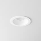 DMF LIGHTING 4 in. White Recessed Light Round Trim (24-Pack) H4TRSWHMC ...