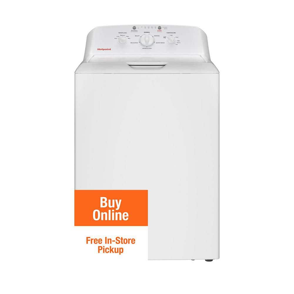 Reviews for Hotpoint 4.0 cu.ft. Top Load Washer in White with Cold Plus ...
