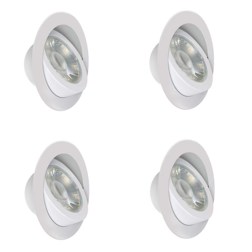 Feit Electric 4 in. 700 Lumens Selectable CCT Dimmable Integrated LED ...