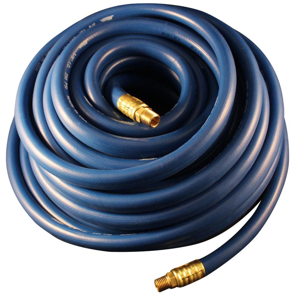 Milton 50 ft. 3/8 in. I.D. PVC Air Hose 1645 - The Home Depot