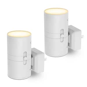 AUGE LIGHT Auge Light, 10.2 in White Modern Rechargeable Integrated LED ...