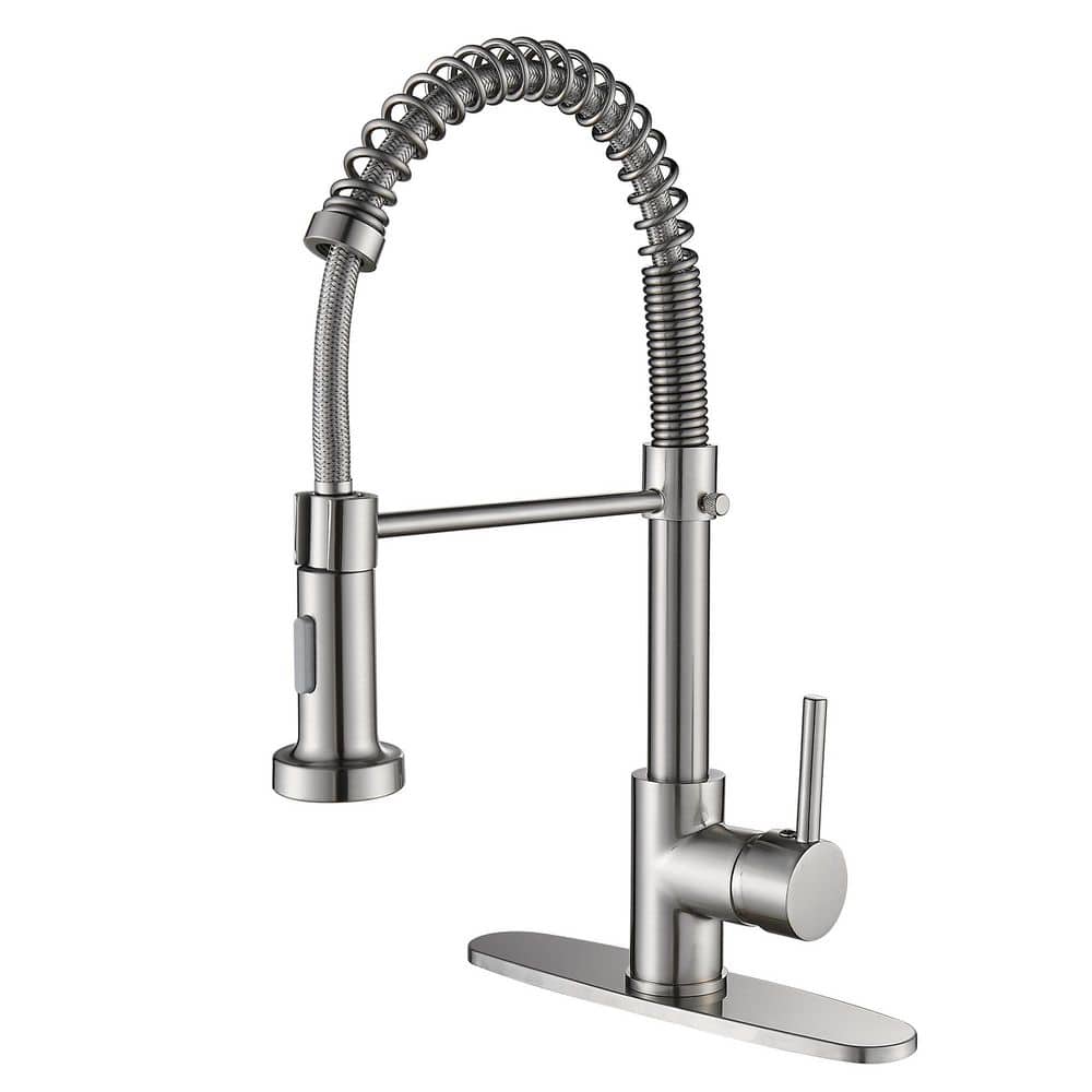 Have a question about Heemli Spiral tube Single Handle Gooseneck Pull ...