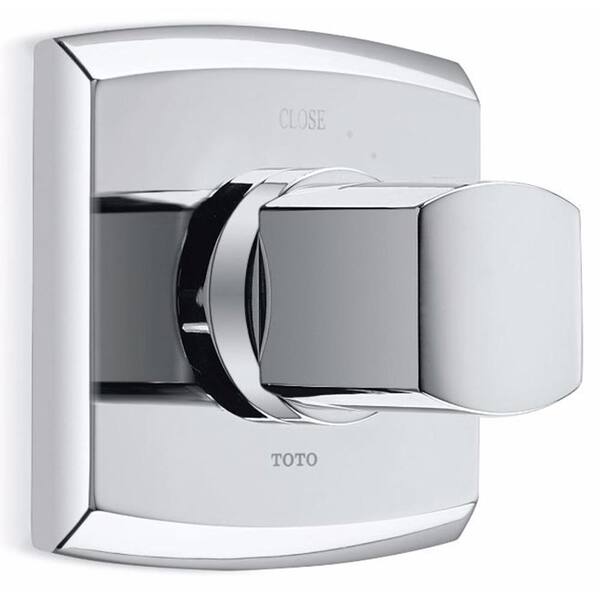 TOTO Soiree 1-Handle Volume Control Valve Trim Kit in Polished Nickel ...