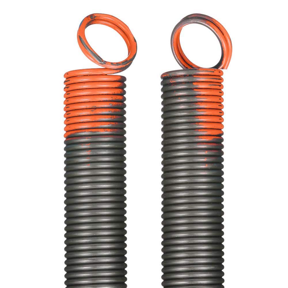 DURA-LIFT 170 LB Heavy Duty Extension Garage Door Spring (2-Pack ...