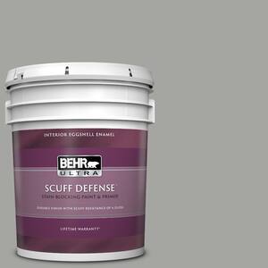 BEHR PREMIUM PLUS 5 gal. #PPU24-18 Great Graphite Semi-Gloss Enamel Low ...