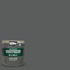 BEHR PREMIUM 1 qt. #N520-6 Asphalt Gray Solid Color Waterproofing ...