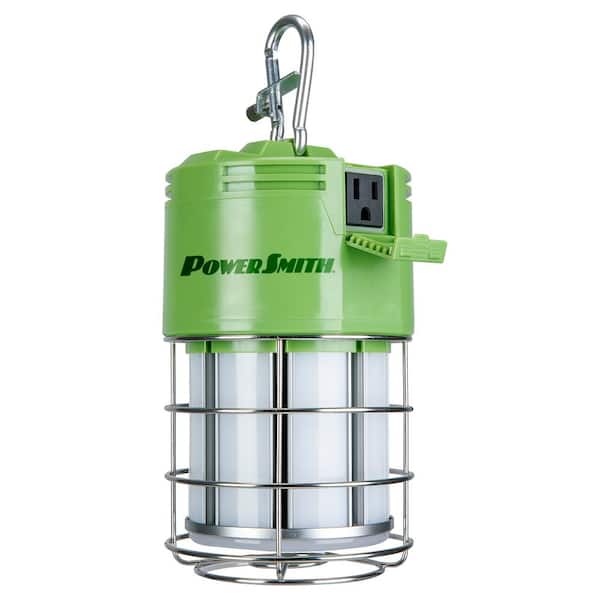 PowerSmith 7,200 Lumens 60-Watt High Bay Temporary Job Site Hanging LED ...