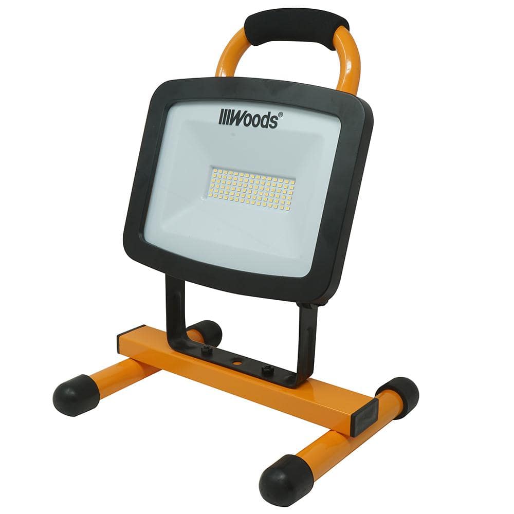 Woods 6000 Lumens Portable LED Work Light WL40072 - The Home Depot