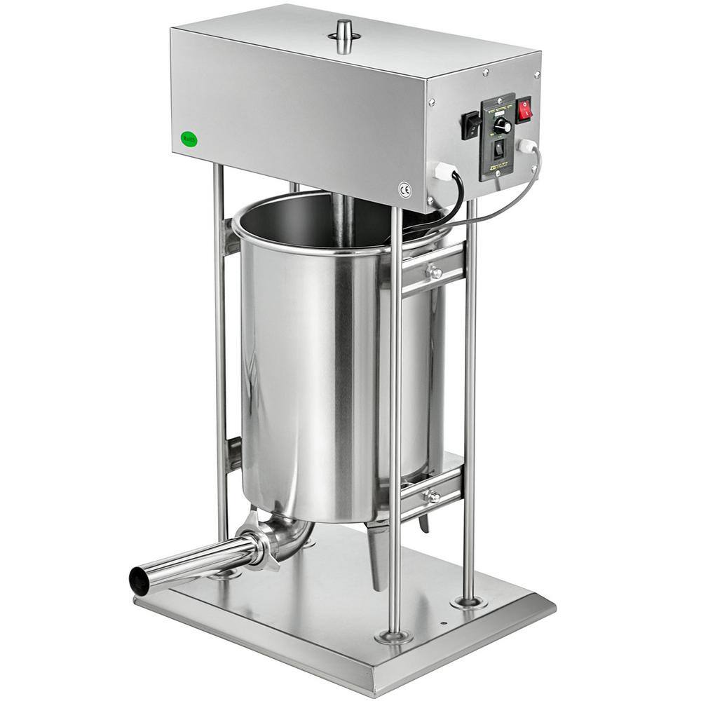 VEVOR 30 L Electric Sausage Stuffer with 5 Filling Funnels Meat Stuffer ...