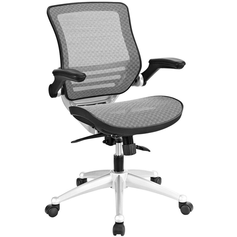 MODWAY Edge All Mesh Office Chair in Gray EEI-2064-GRY - The Home Depot