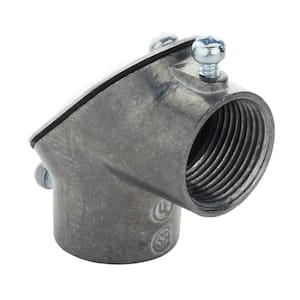 Commercial Electric 1 in. Rigid Metal Conduit (RMC) 90-Degree Elbow FRE9S-100-1 - The Home Depot